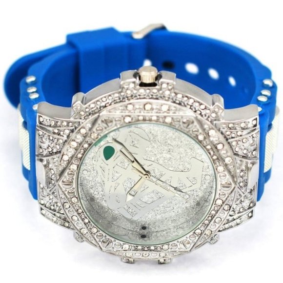 Montres Carlo | Accessories | 53mm Montres Carlo Mens Hip Hop Simulate ...